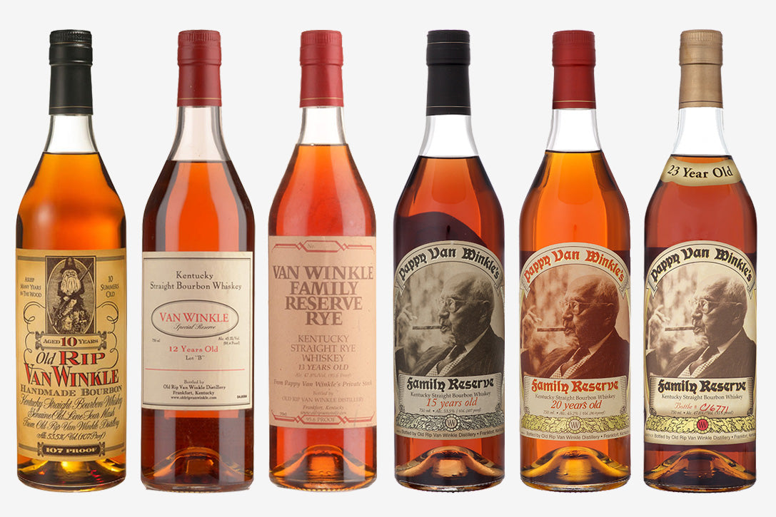 Pappy Van Winkle's Family Line-up Collection Bundle – Top Shelf Drams